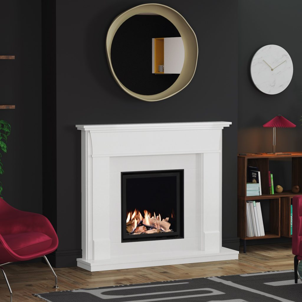 Elgin And Hall Erdington 600CF Micro Marble Gas Fireplace - Homecare ...