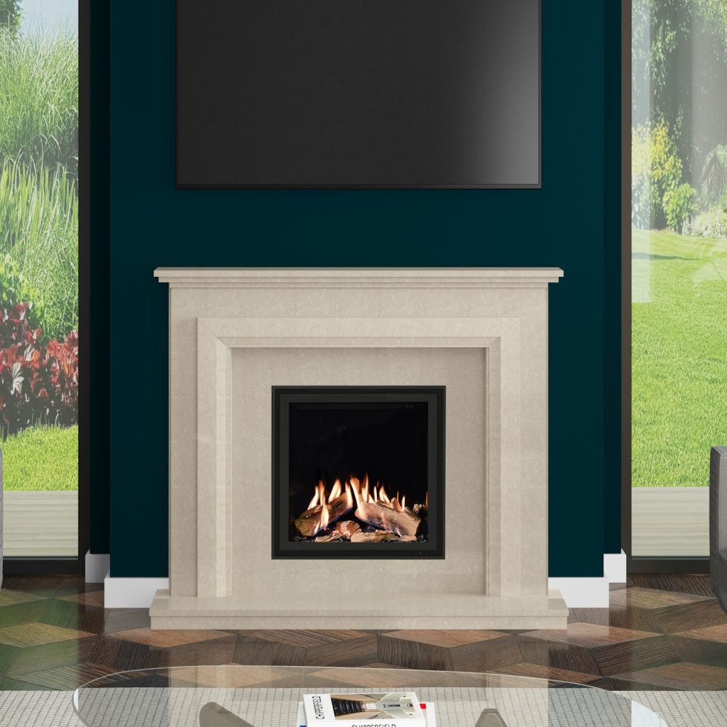 Elgin And Hall Alford 600CF Micro Marble Gas Fireplace - Homecare ...