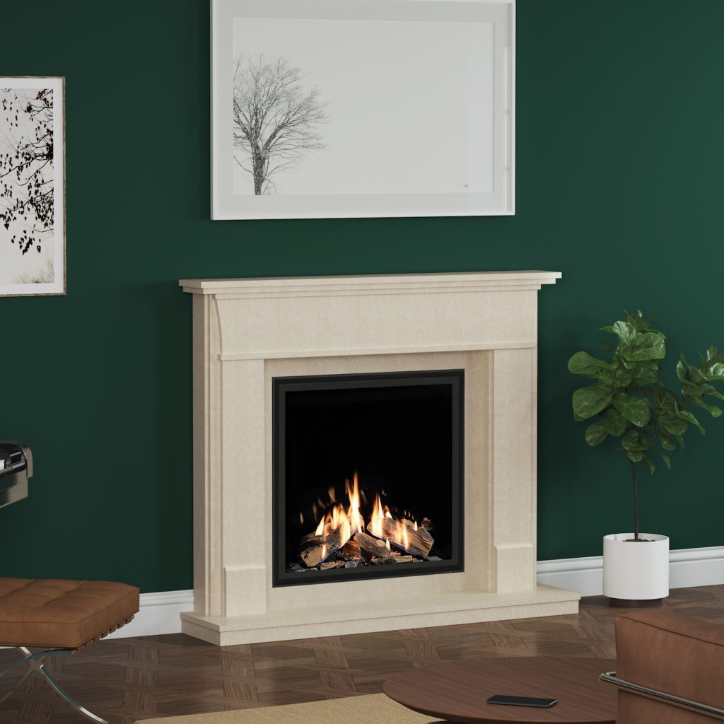 Elgin And Hall Erdington 750CF Micro Marble Gas Fireplace - Homecare ...