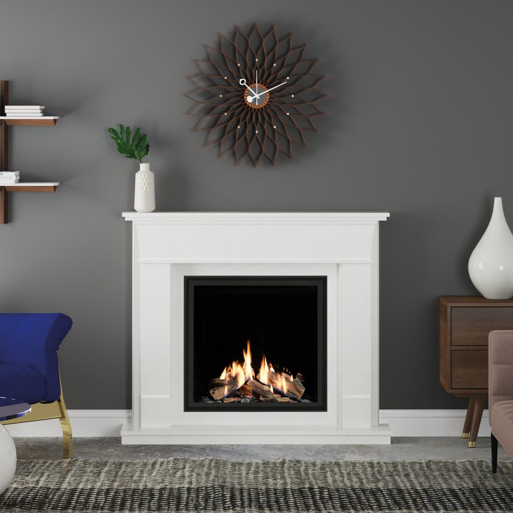 Elgin And Hall Erdington 750CF Micro Marble Gas Fireplace - Homecare ...