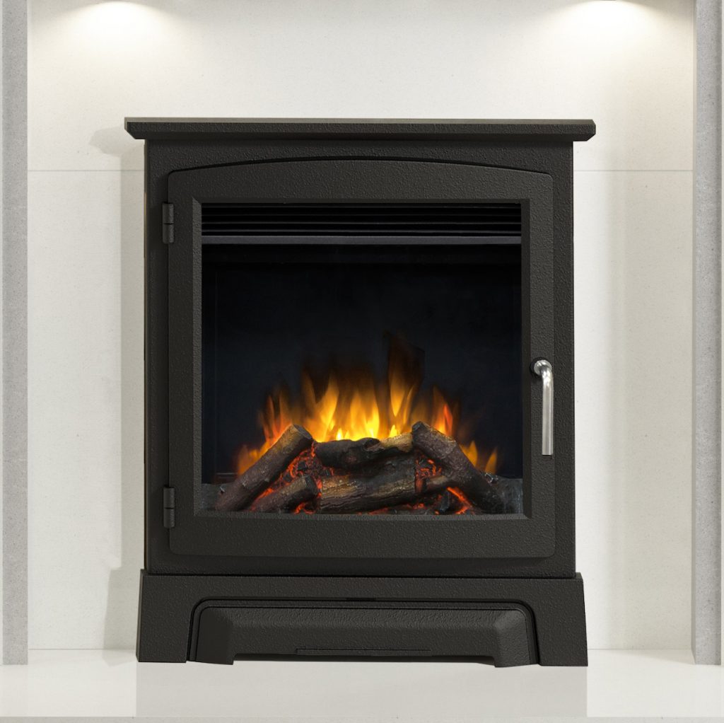 Elgin And Hall Chollerton 16 inch with Cast Stove Front Electric Fire ...