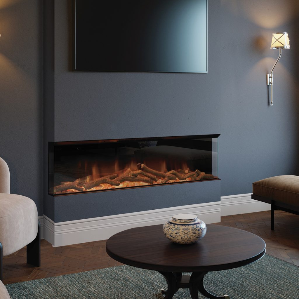 Evonic Halo 1500SL Landscape Electric Fire formerly Novaro - Homecare ...